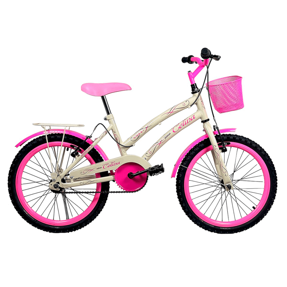 Bicicleta Colli 207 Celina Aro 20 55D - Bege Retrô - Martinello