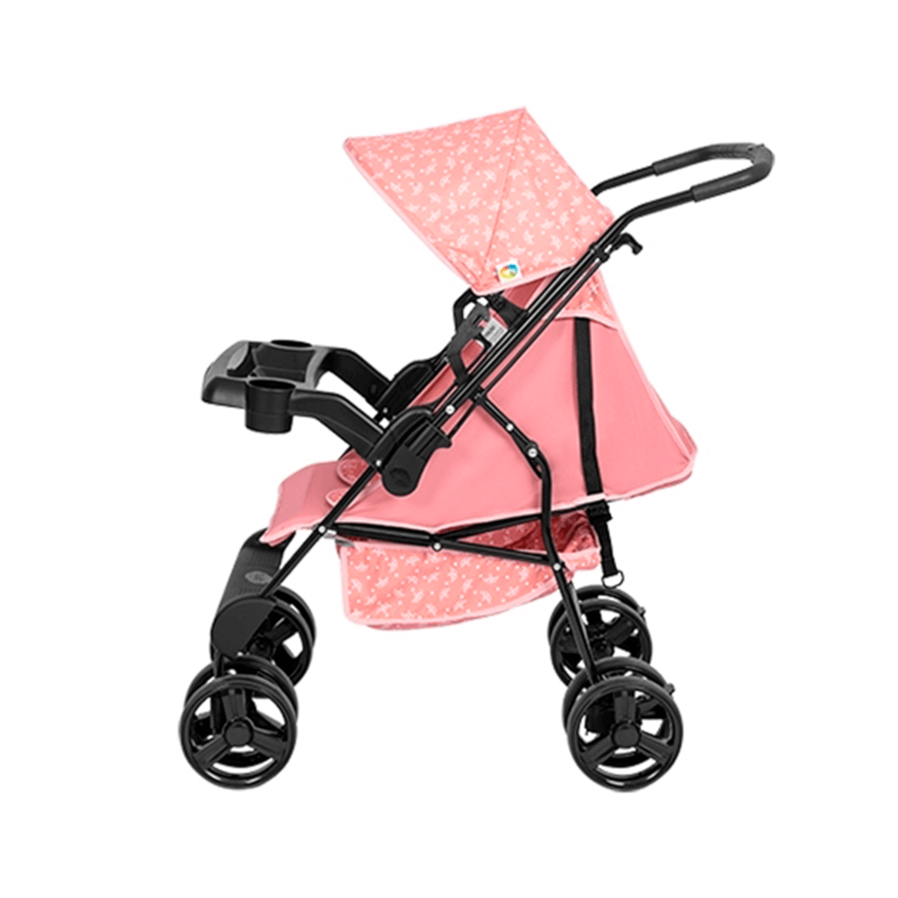 Carrinho de Bebê Tutti Baby Solare - Rosa - Martinello