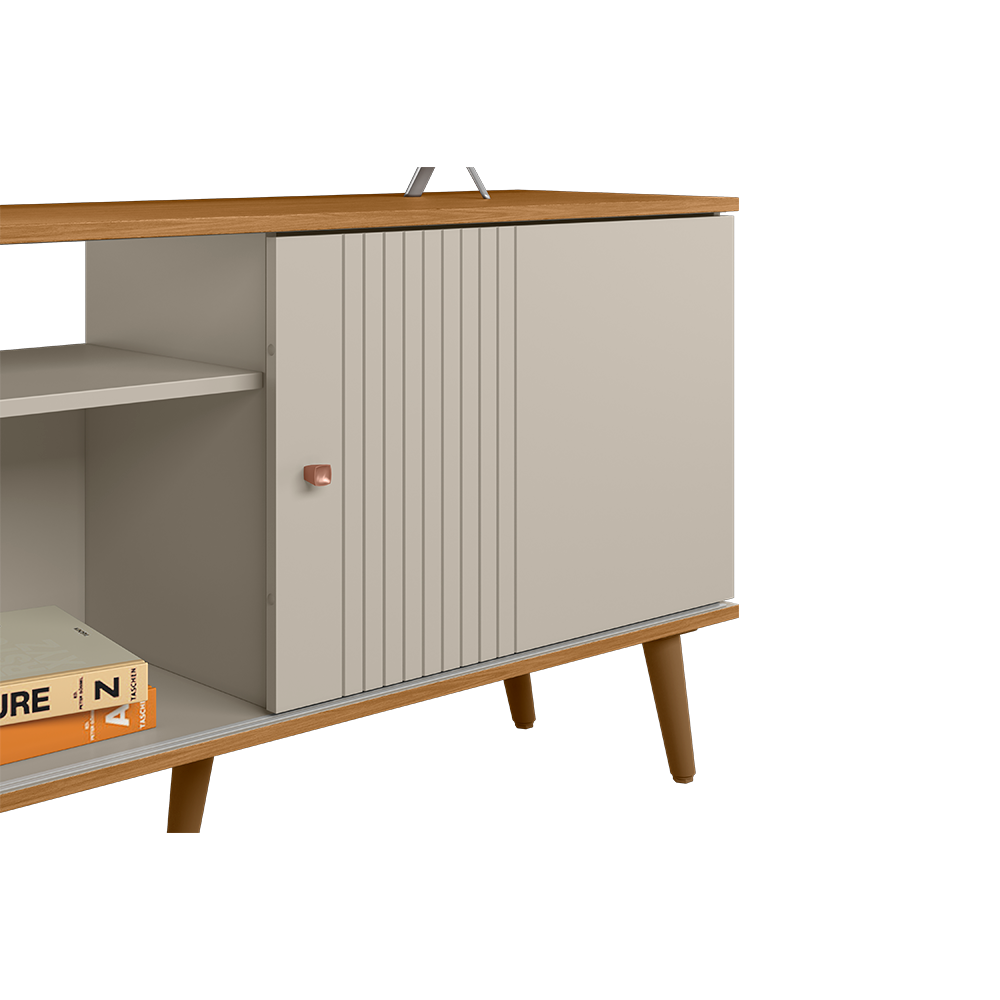 Rack Linea Brasil Rubi 1.2M - Nature/Off White - Martinello